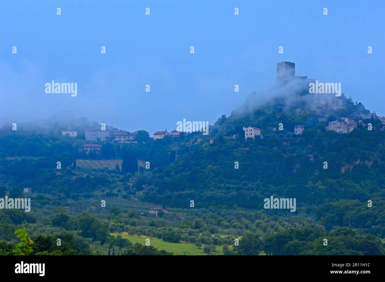 Rocca d'Orcia, Rocca of Tentennano, Val d'Orcia, Orcia Valley, UNESCO ...