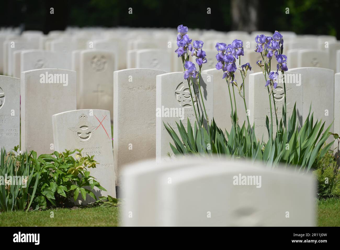 British Military Cemetery, Heerstrasse, Charlottenburg, Berlin, Germany ...