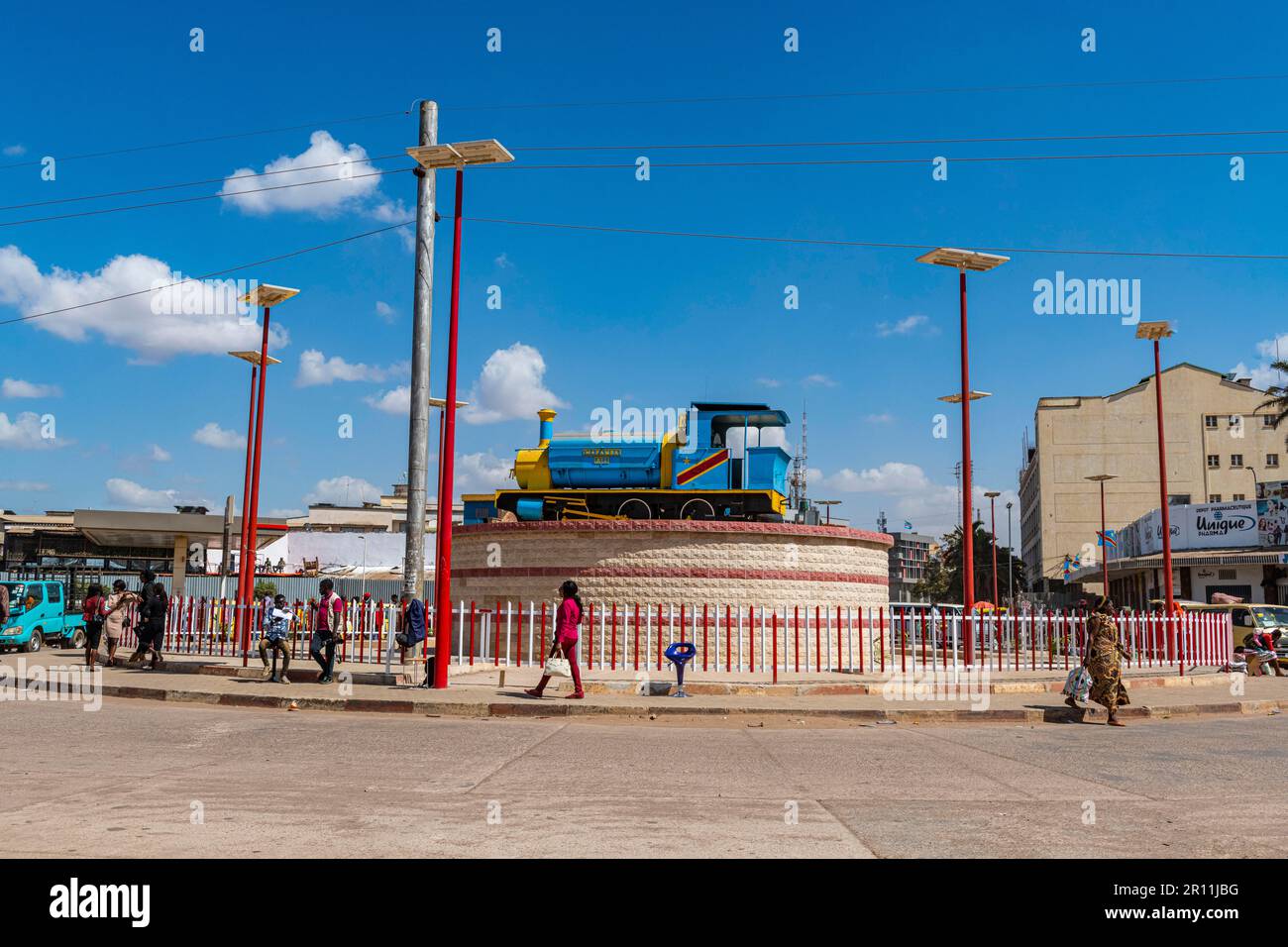 Old steam train, Lubumbashi, DR Congo Stock Photo - Alamy