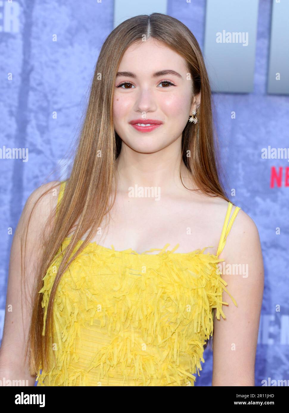 Westwood, USA. 10th May, 2023. Lucy Paez arrives at The Mother Premiere ...
