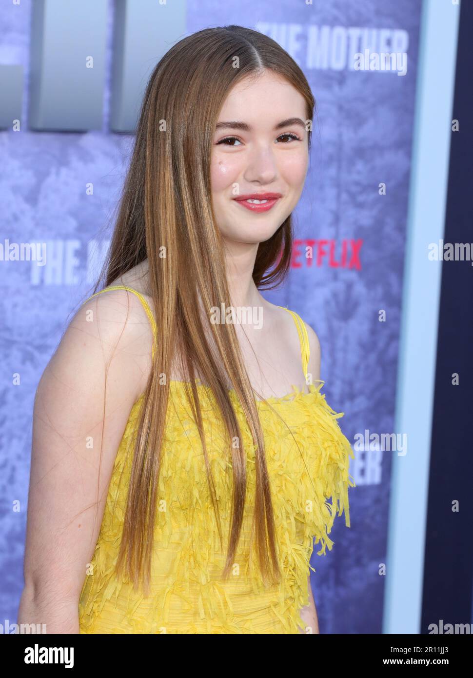 Westwood, USA. 10th May, 2023. Lucy Paez arrives at The Mother Premiere ...