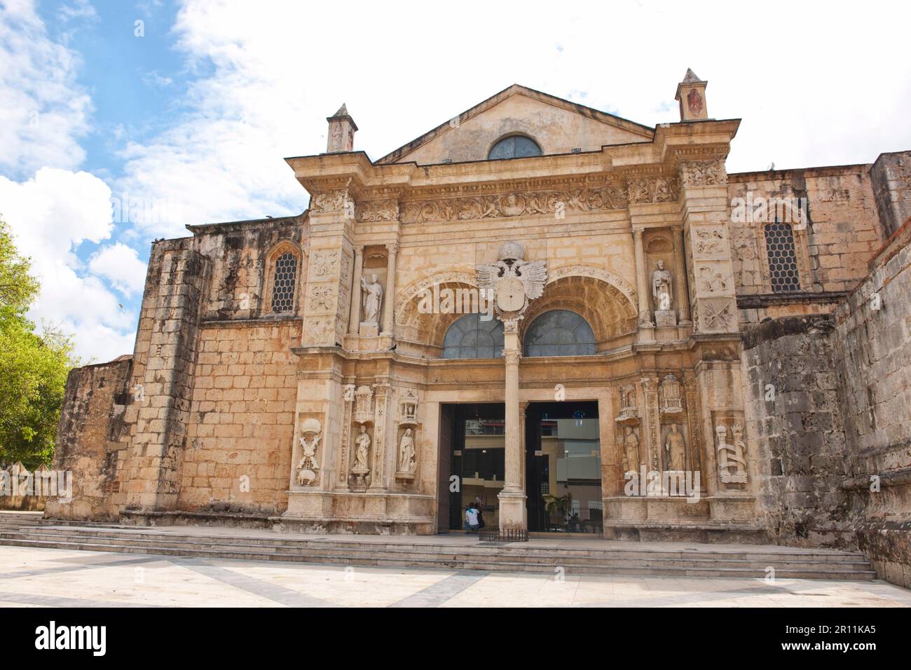 Cathedral in Santo Domingo, Sto. Domingo, Dominican Republic, Caribbean ...