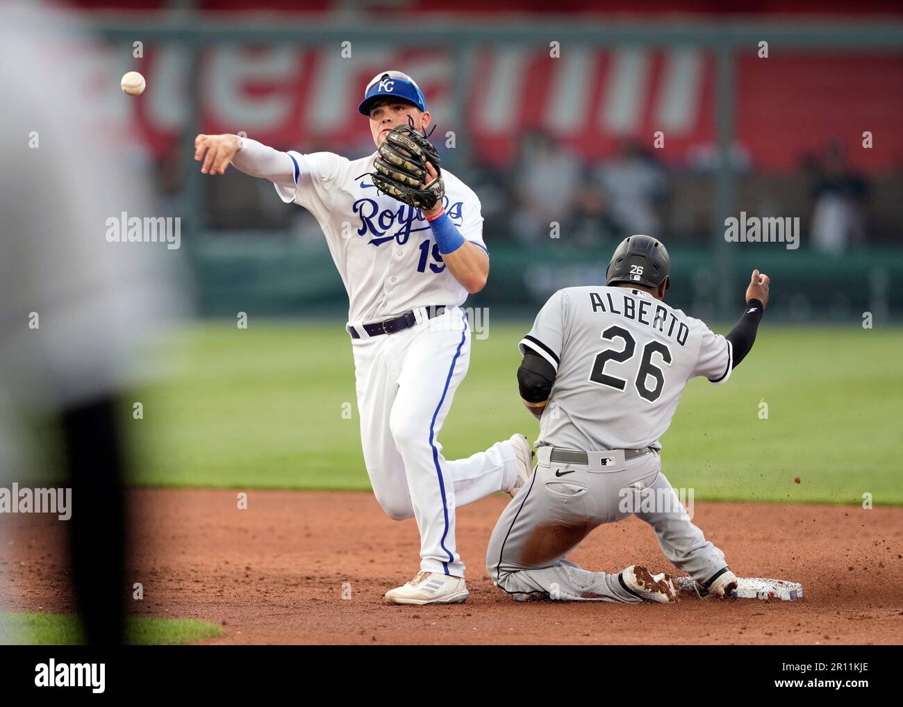 MAY 10, 2023: Kansas City Royals second baseman Michael Massey (19 ...