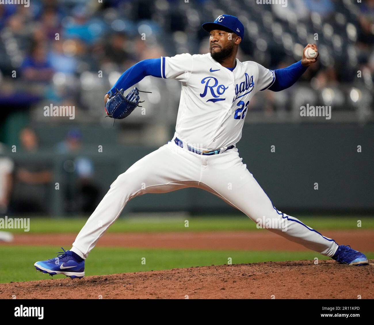 MAY 10, 2023: Kansas City Royals relief pitcher Amir Garrett (22 ...