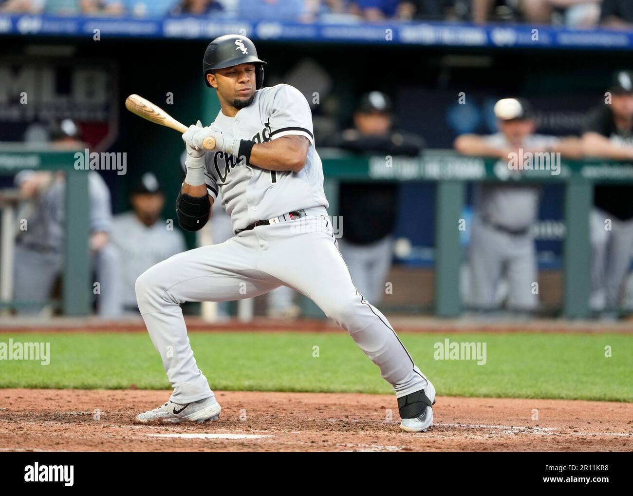 MAY 10, 2023: Chicago White Sox shortstop Elvis Andrus (1) back out of ...