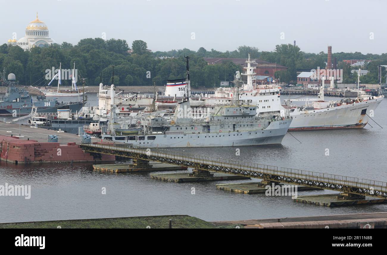 Research vessel Admiral Vladimirsky (Project 852), described by western ...
