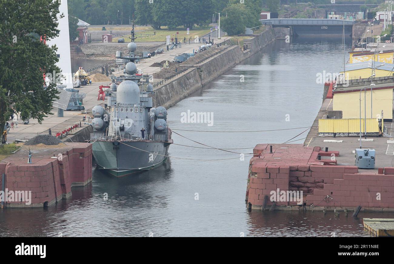 Russian navy R-47 (819), Project 12411, Tarantul-class corvette ...
