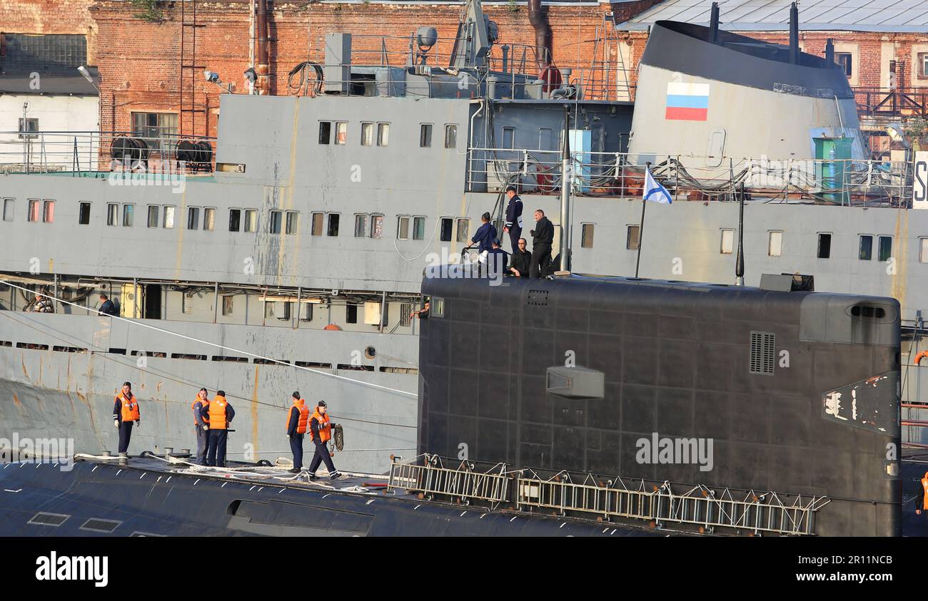 Russian navy attack submarines Improved Kilo class Project 636.3 ...