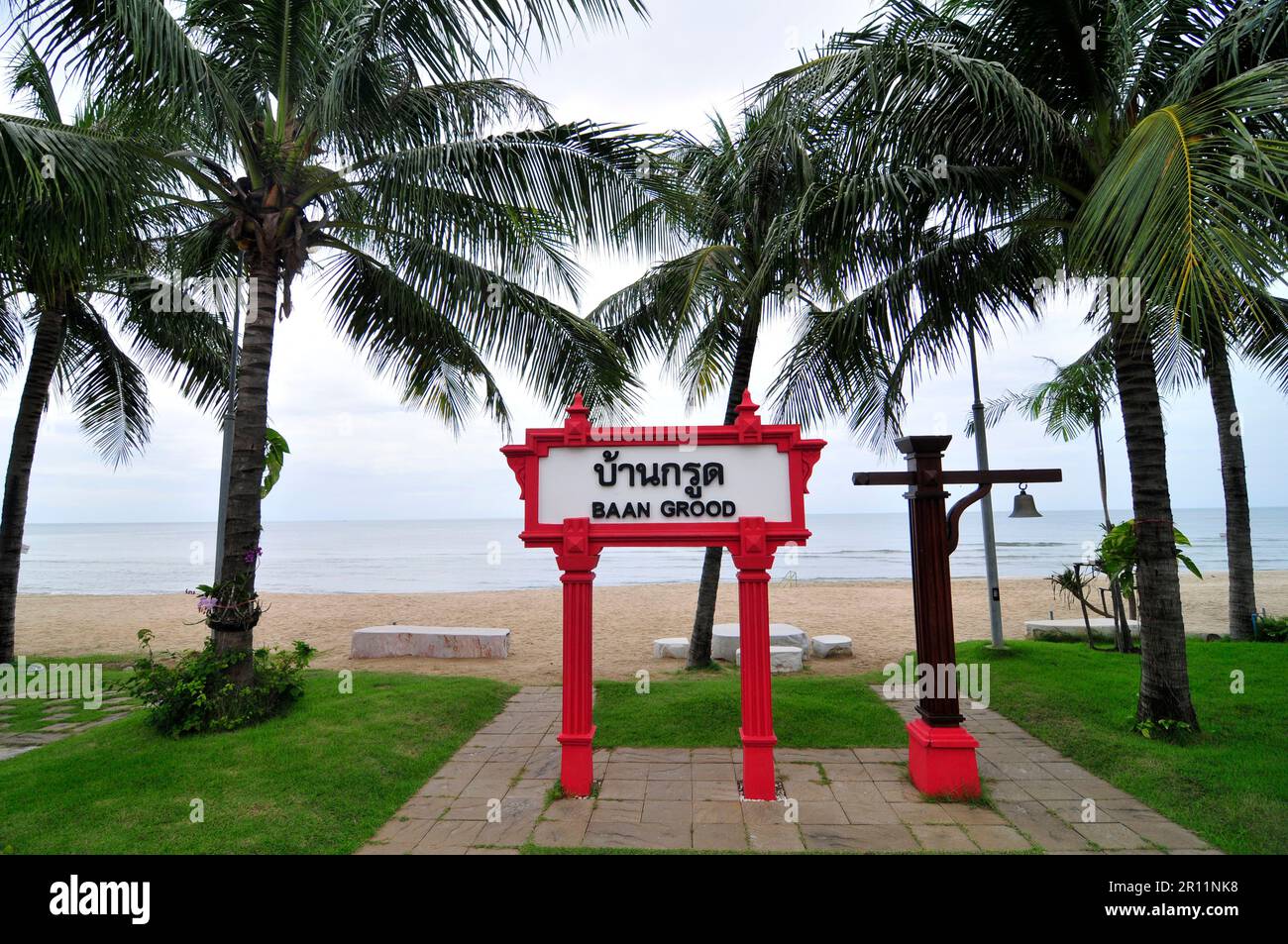 The beautiful beach in Ban Krut, Thailand Stock Photo - Alamy