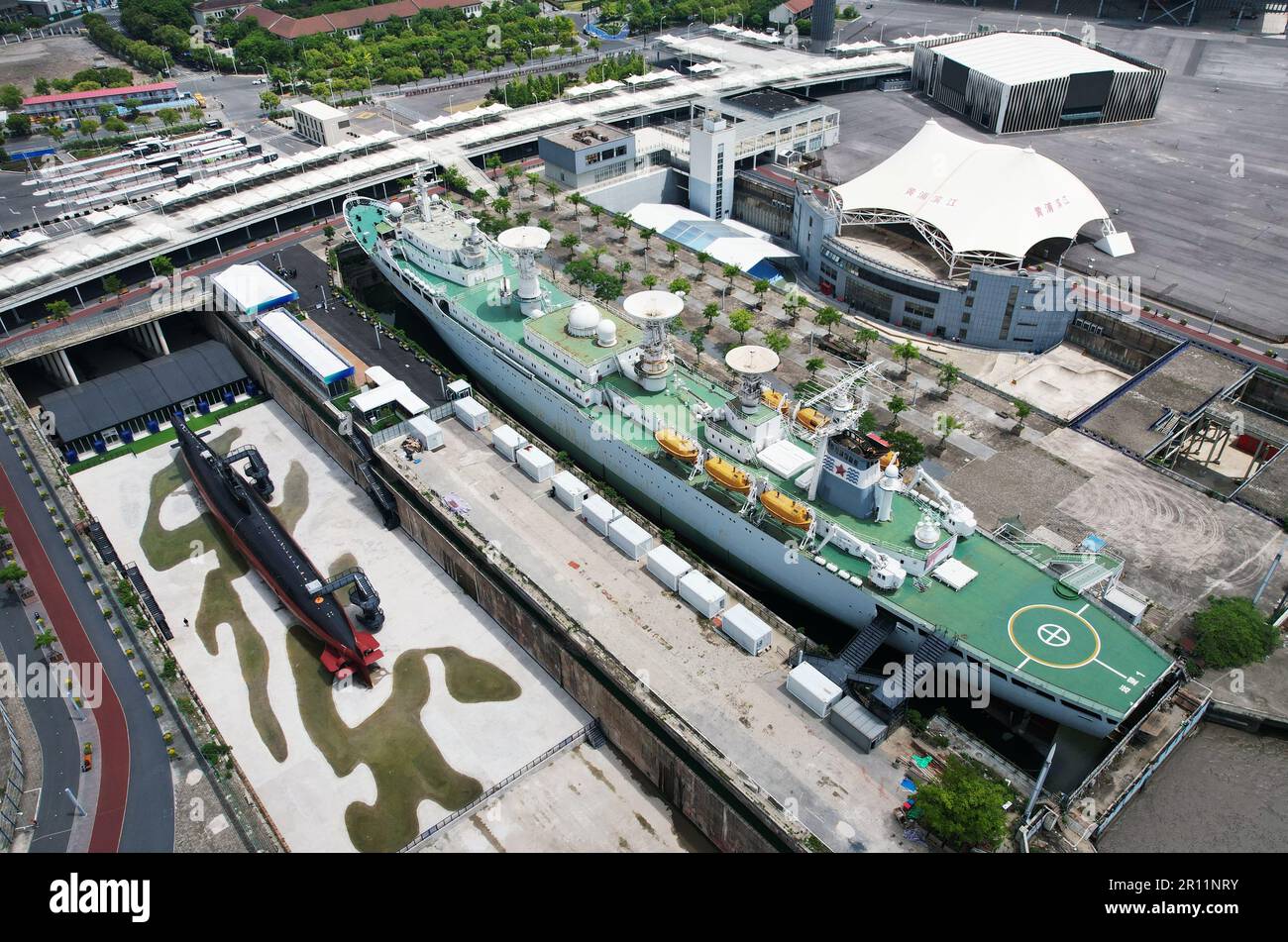 SHANGHAI, CHINA - MAY 10, 2023 - The Yuanwang-1 survey ship is seen in ...