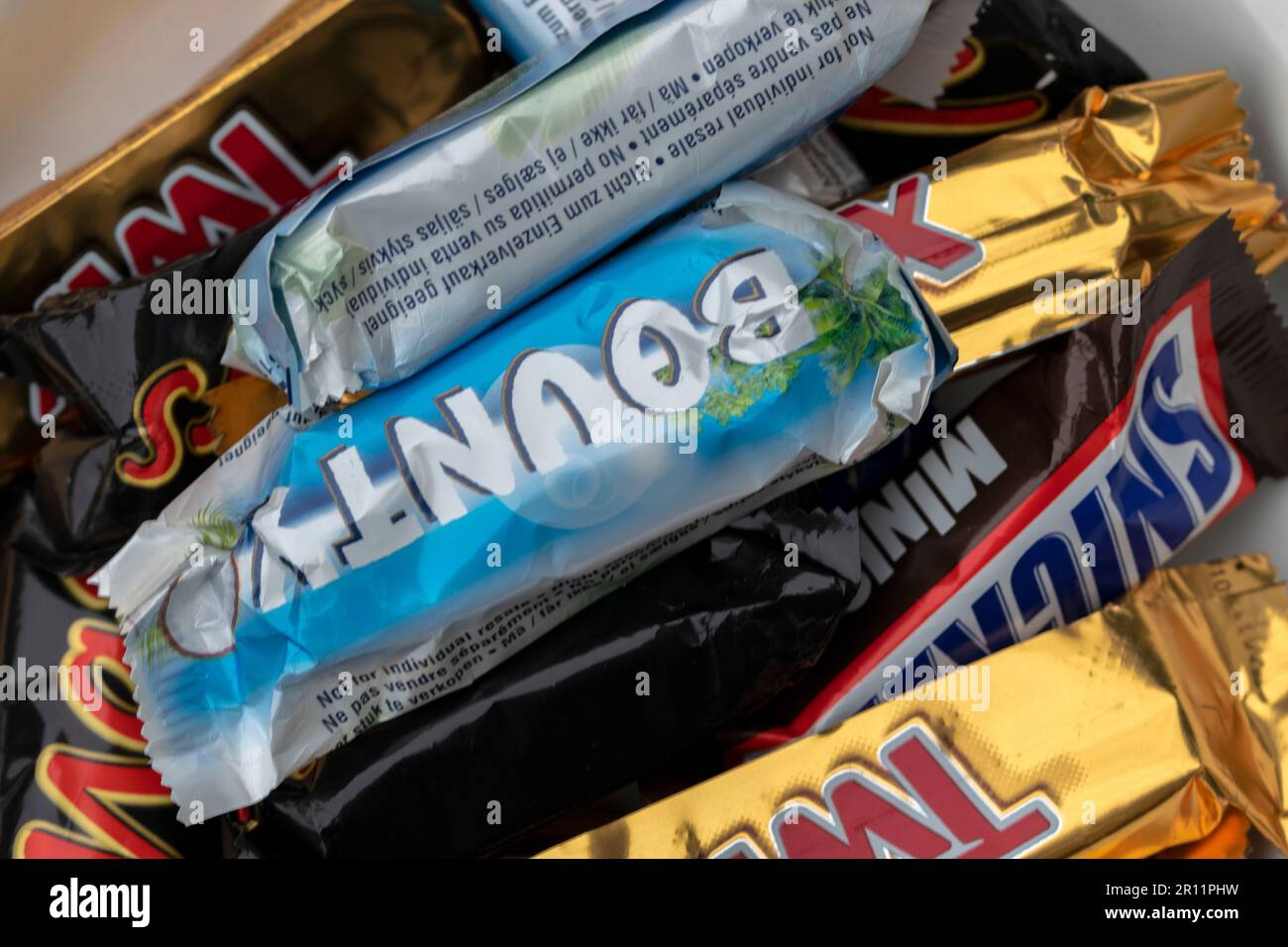 A Bunch Of Candy Bars At Amsterdam The Netherlands 26-4-2023 Stock ...