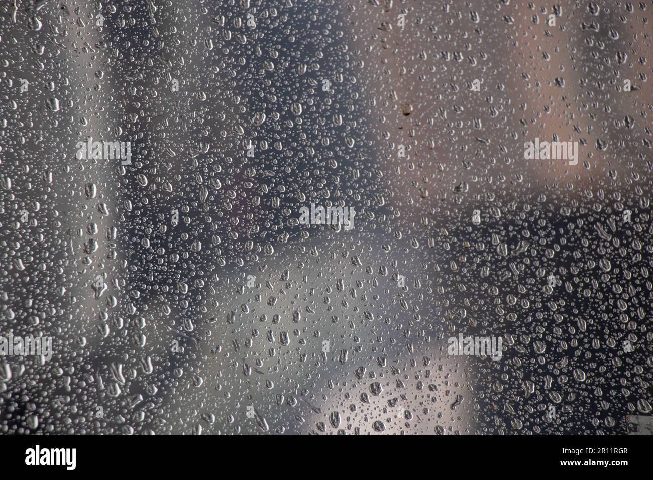 Reflection of water on a glass window hi-res stock photography and ...