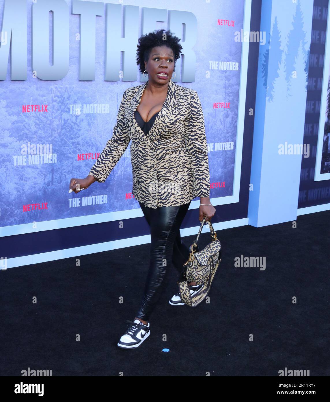 USA. 10th May, 2023. Leslie Jones arrives at The Mother Premiere held ...