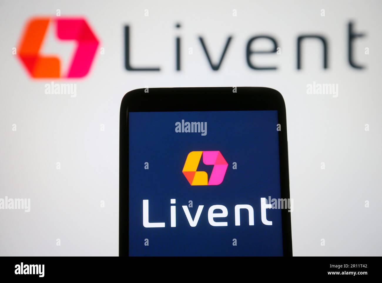 Ukraine. 10th May, 2023. In this photo illustration, Livent Corp logo ...