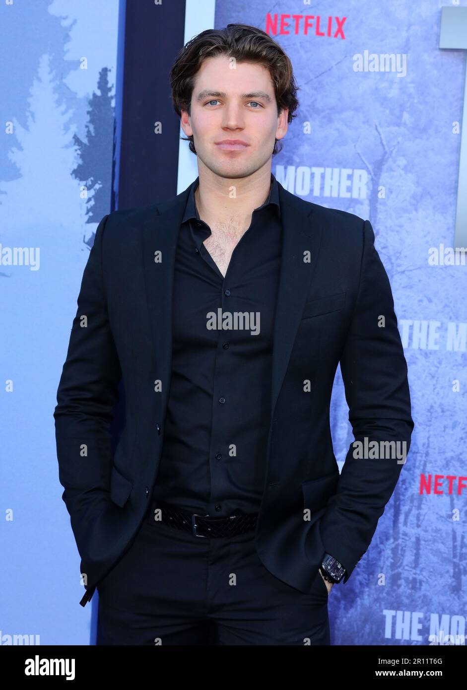 USA. 10th May, 2023. Noah Fearnley arrives at The Mother Premiere held ...