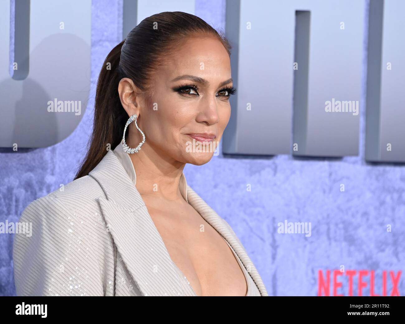 Westwood, USA. 10th May, 2023. Jennifer Lopez arriving at “The Mother ...