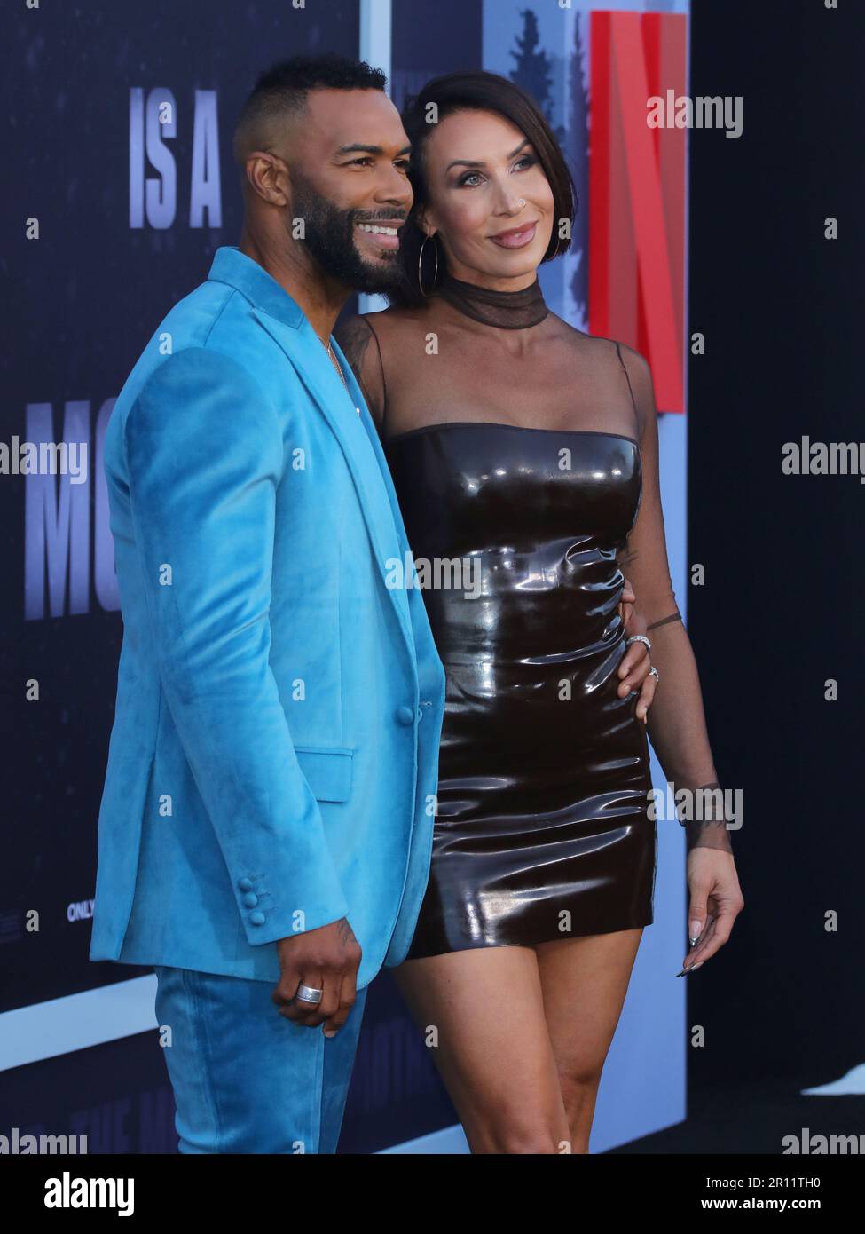USA. 10th May, 2023. Omari Hardwick, Jennifer Pfautch arrives at The ...