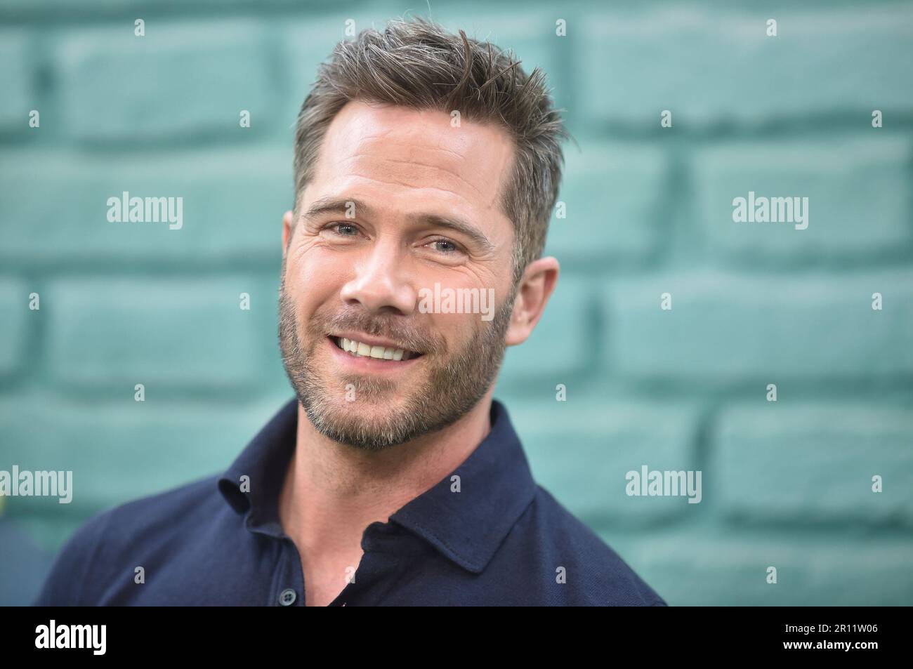 Luke Macfarlane arrives at the premiere of "Platonic" on Wednesday, May ...