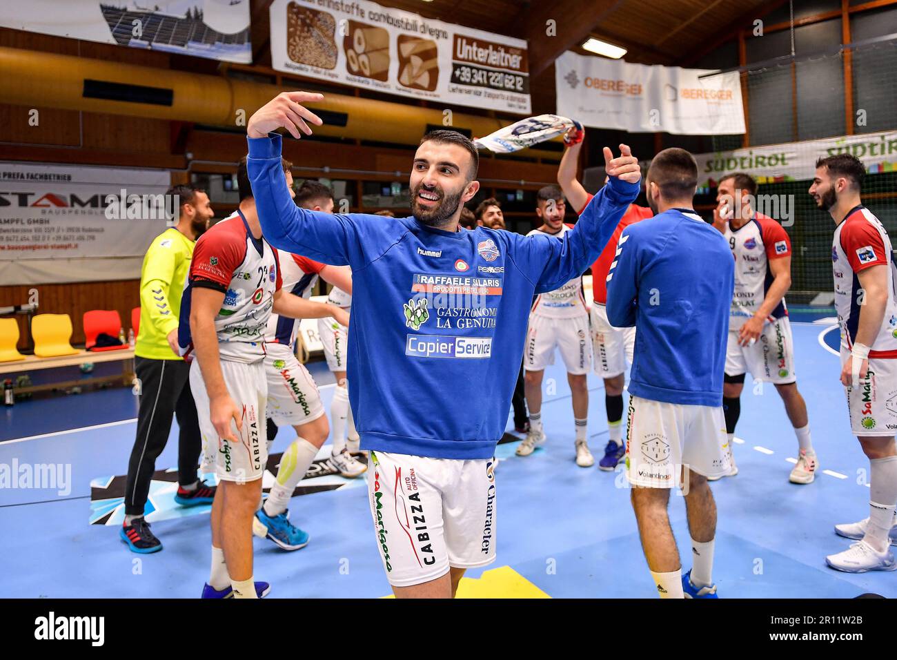 Brixen, Italy. 10th May, 2023. Matteo Bomboi of Raimond SassariBrixen ...
