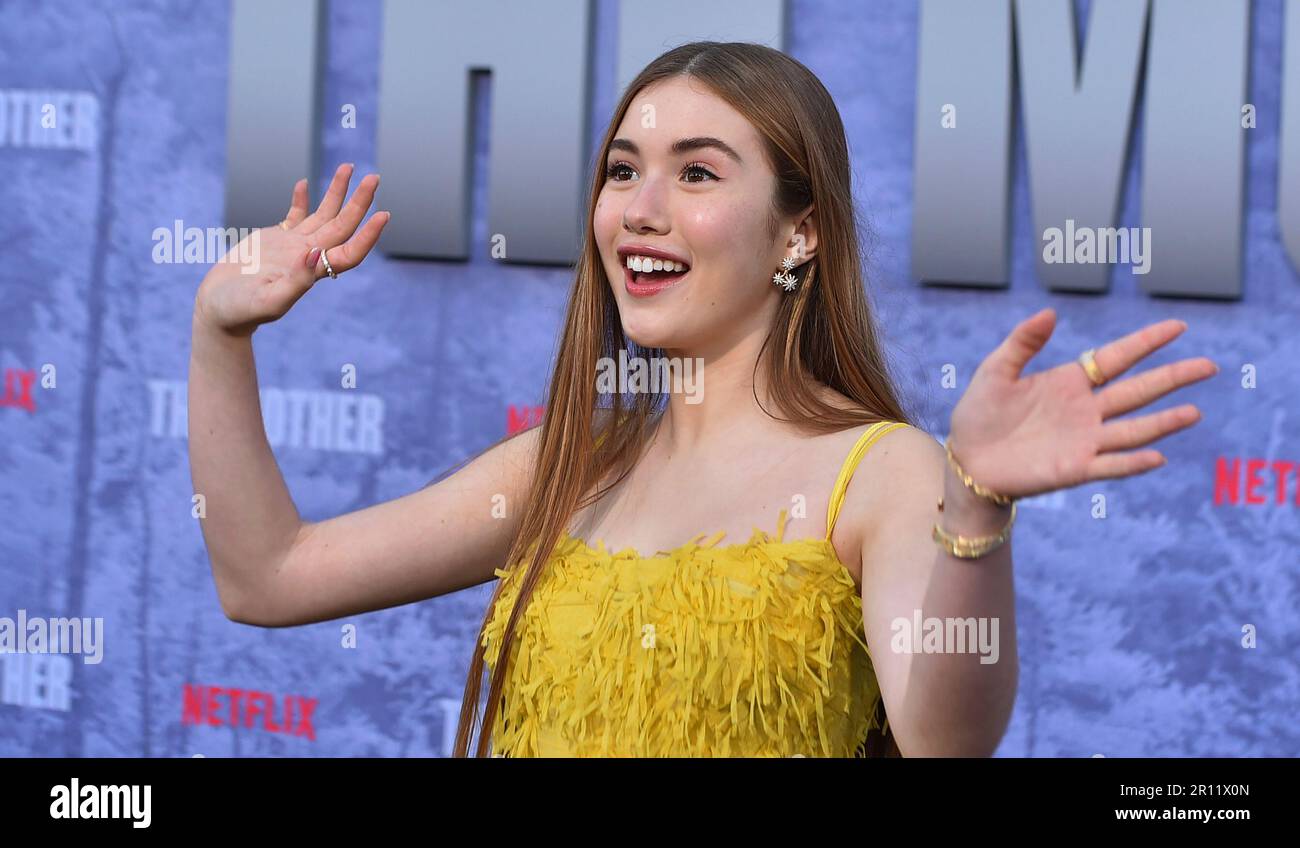 Lucy Paez arrives at the Los Angeles premiere of "The Mother ...