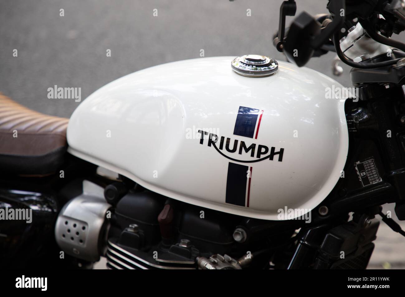 Bordeaux , Aquitaine France - 05 01 2023 : triumph logo brand and text ...