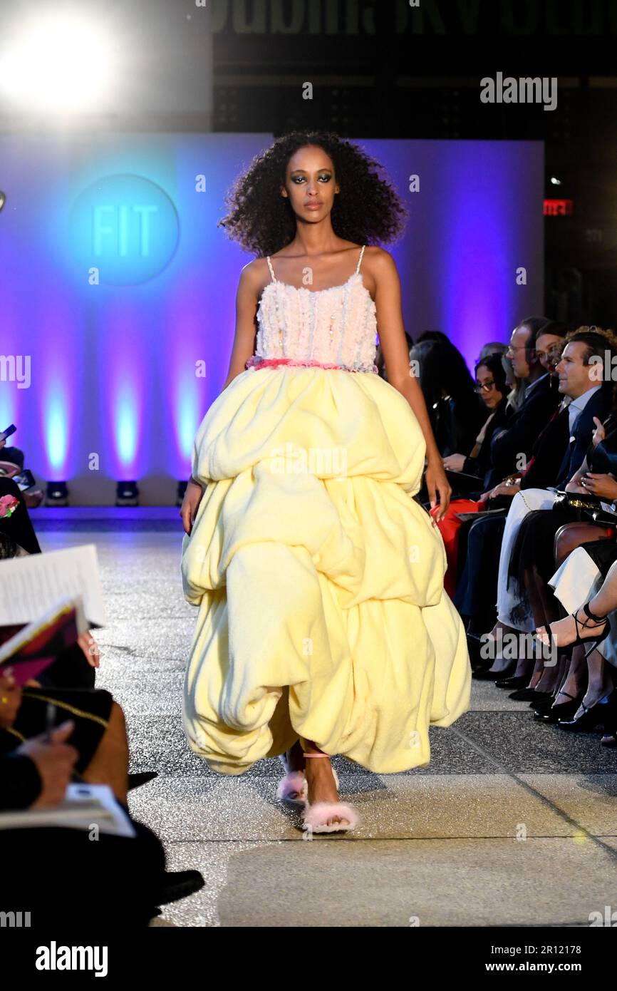 New York, USA. 10th May, 2023. Model walking on the runway at the ...