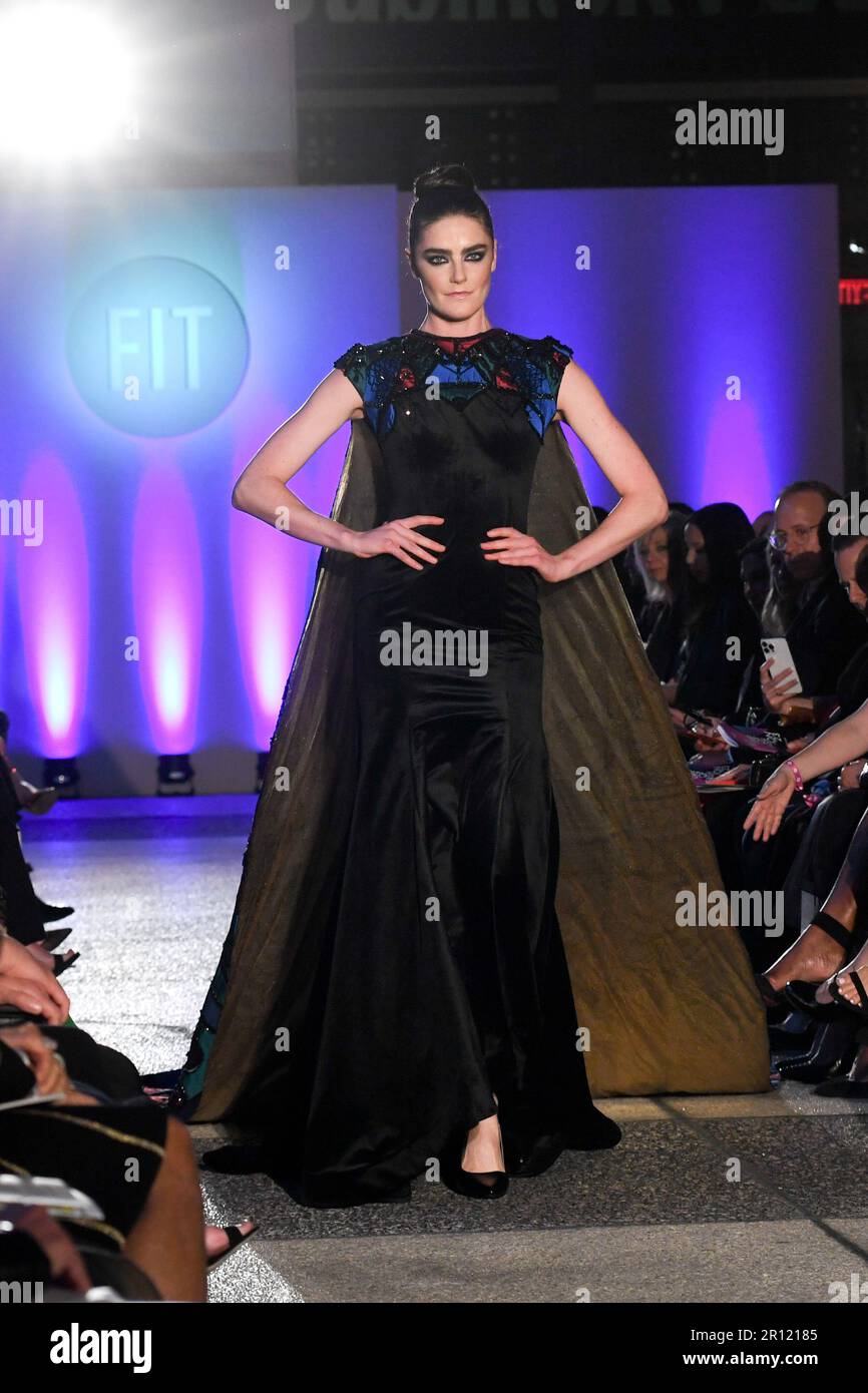 New York, USA. 10th May, 2023. Model walking on the runway at the ...