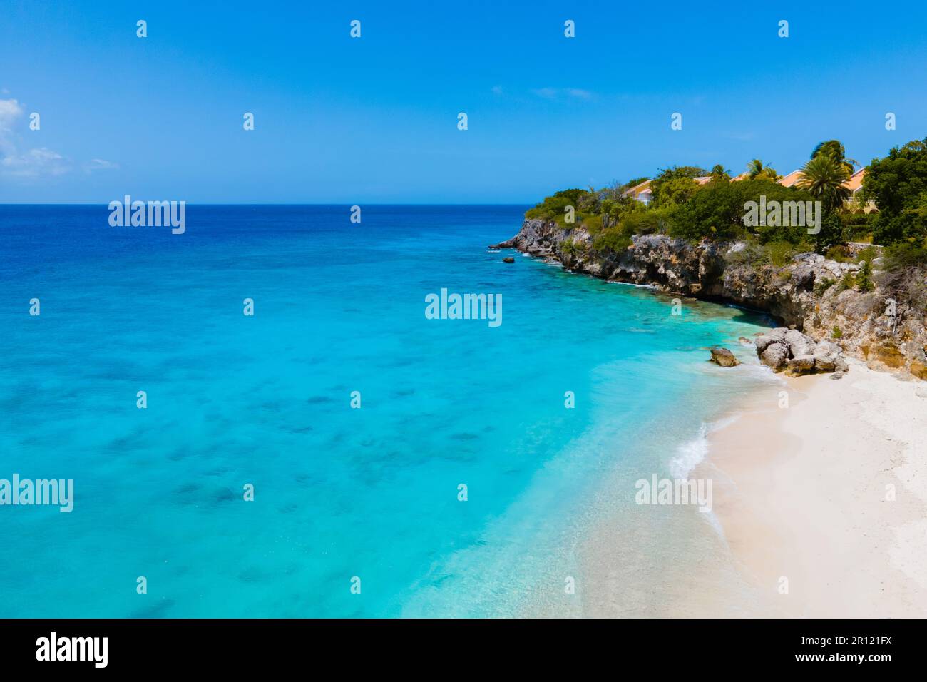 Playa Kalki Beach Caribbean island of Curacao, Playa Kalki in Curacao ...