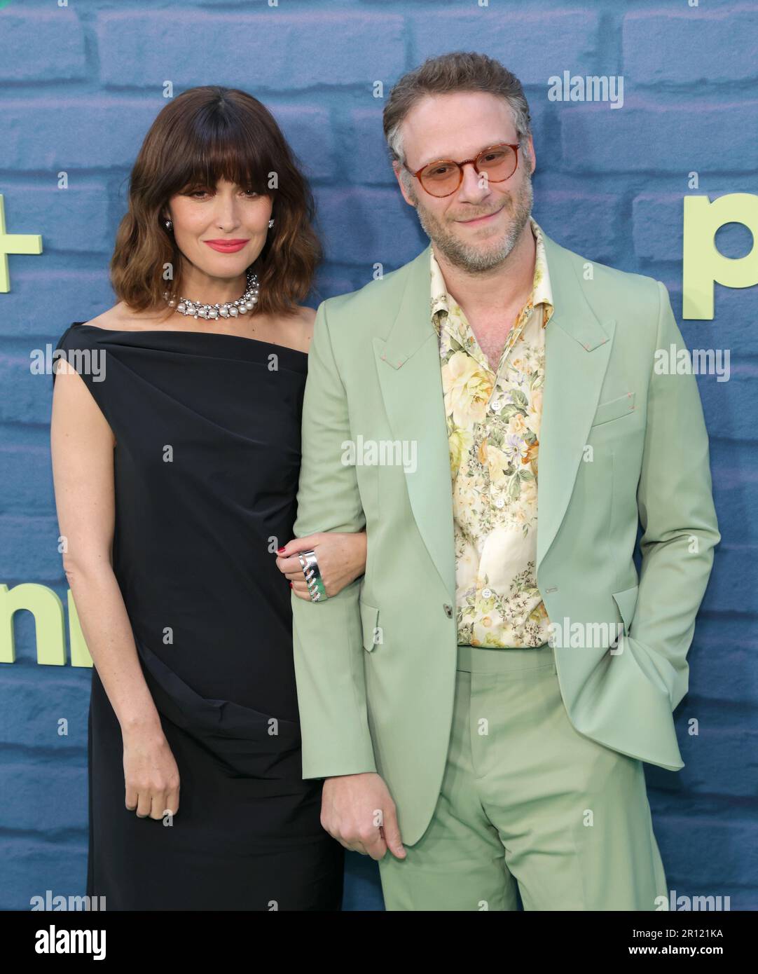 Los Angeles, United States. 10th May, 2023. Rose Byrne and Seth Rogen ...