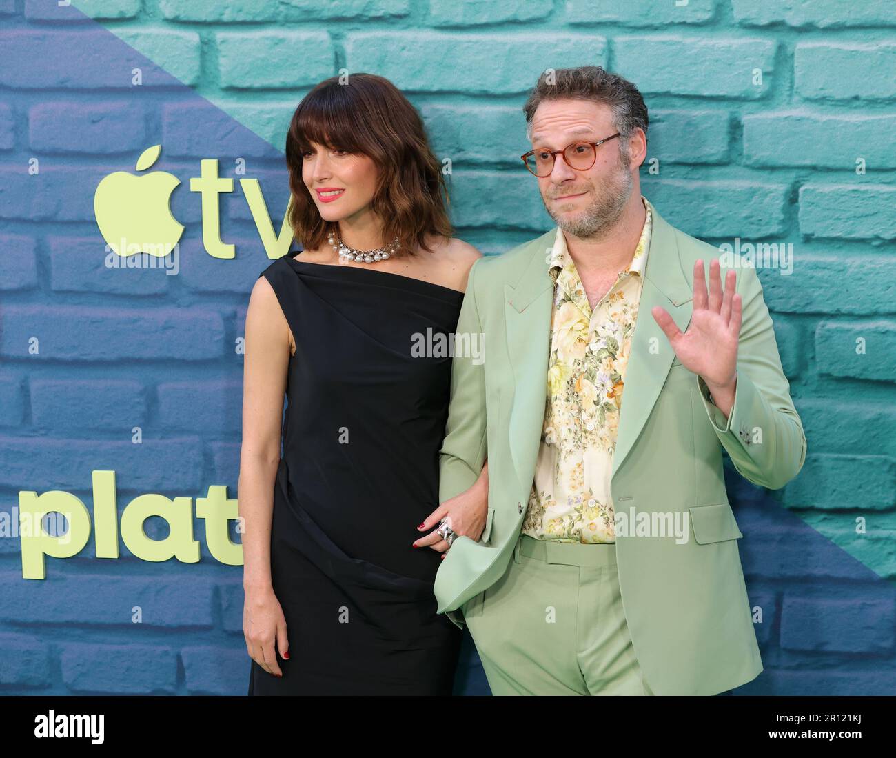 Los Angeles, United States. 10th May, 2023. Rose Byrne and Seth Rogen ...