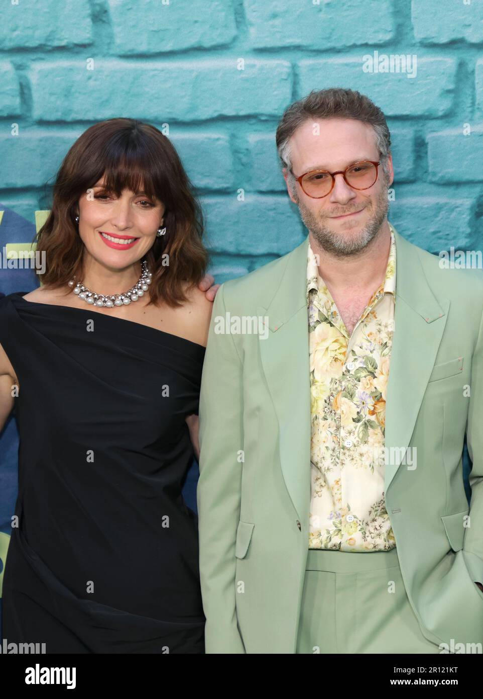 Los Angeles, United States. 10th May, 2023. Rose Byrne and Seth Rogen ...