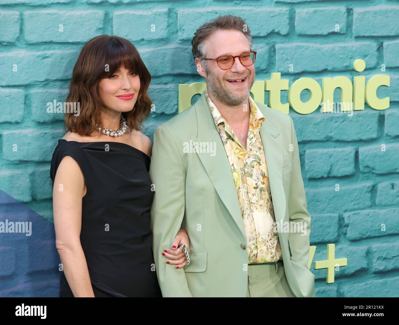 Los Angeles, United States. 10th May, 2023. Rose Byrne and Seth Rogen ...