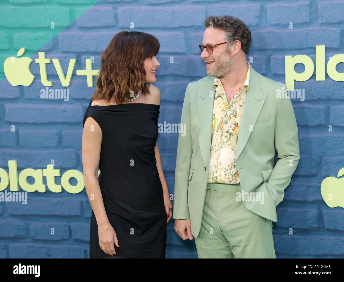 Los Angeles, United States. 10th May, 2023. Rose Byrne and Seth Rogen ...