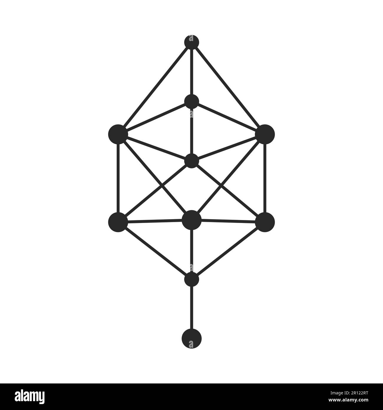 Neutron Symbol Tattoo