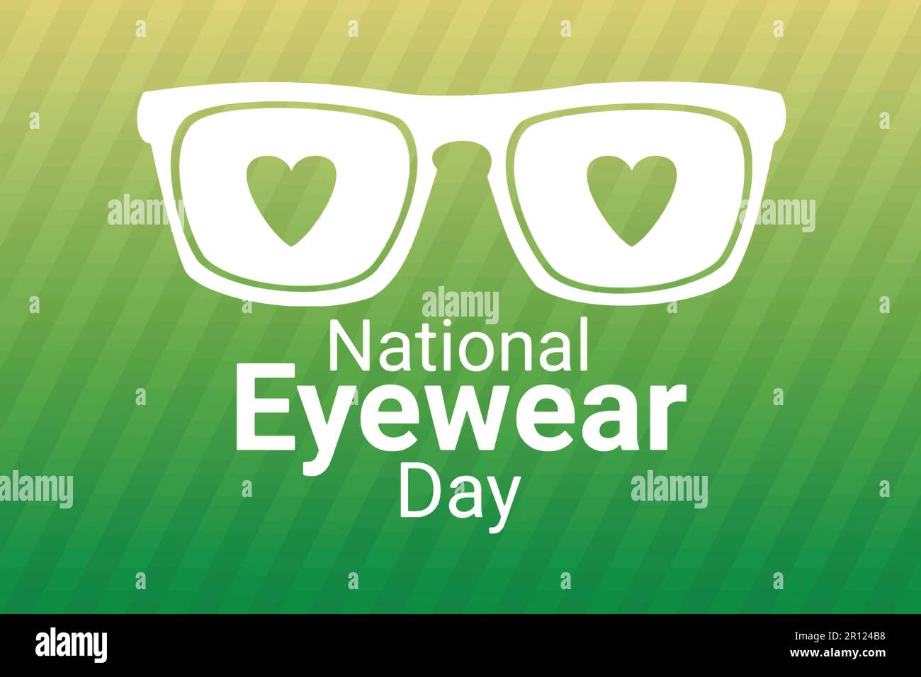 National Eyewear Day. Vector illustration. Suitable for greeting card ...