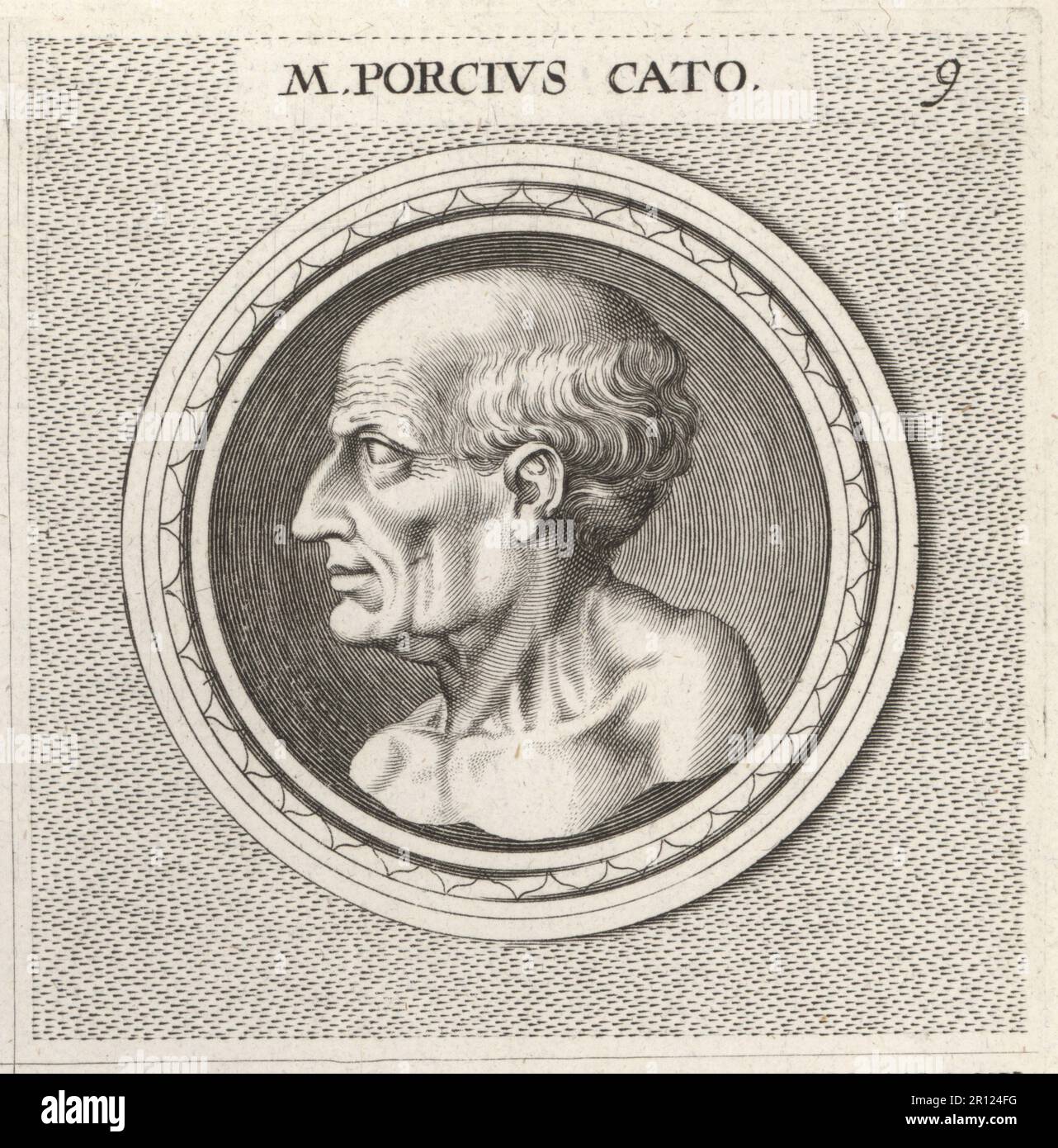 Marcus Porcius Cato, also known as Cato the Censor, the Elder and the Wise, Roman politician ...