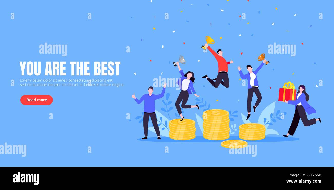 People standing on the money podium rank first three places, jumps in ...