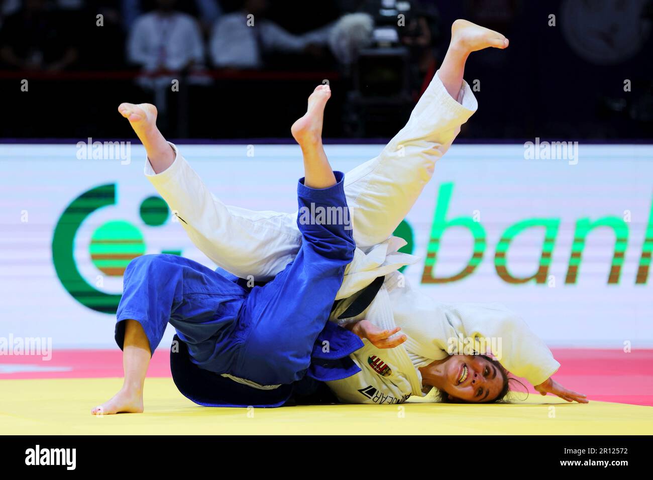 Doha, Qatar. 10/05/2023, (Top-Bottom) Szofi Ozbas (HUN), Lubjana Piovesana (AUT), MAY 10, 2023 ...