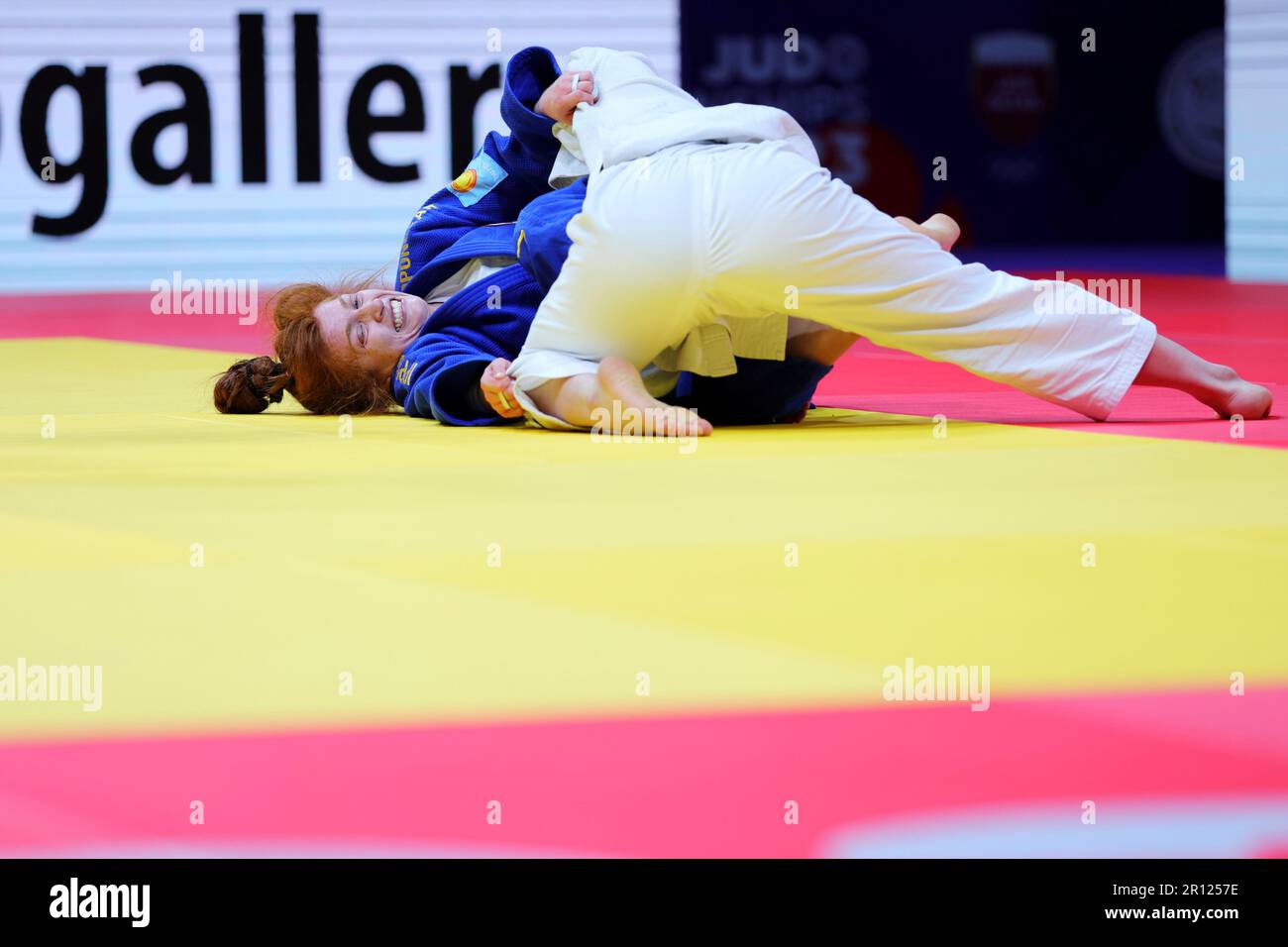 Doha, Qatar. 10/05/2023, (Top-Bottom) Szofi Ozbas (HUN), Lubjana Piovesana (AUT), MAY 10, 2023 ...