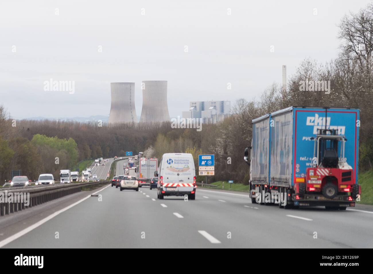 Decommissioned coal-fired Westphalia power plant of RWE Generation SE ...