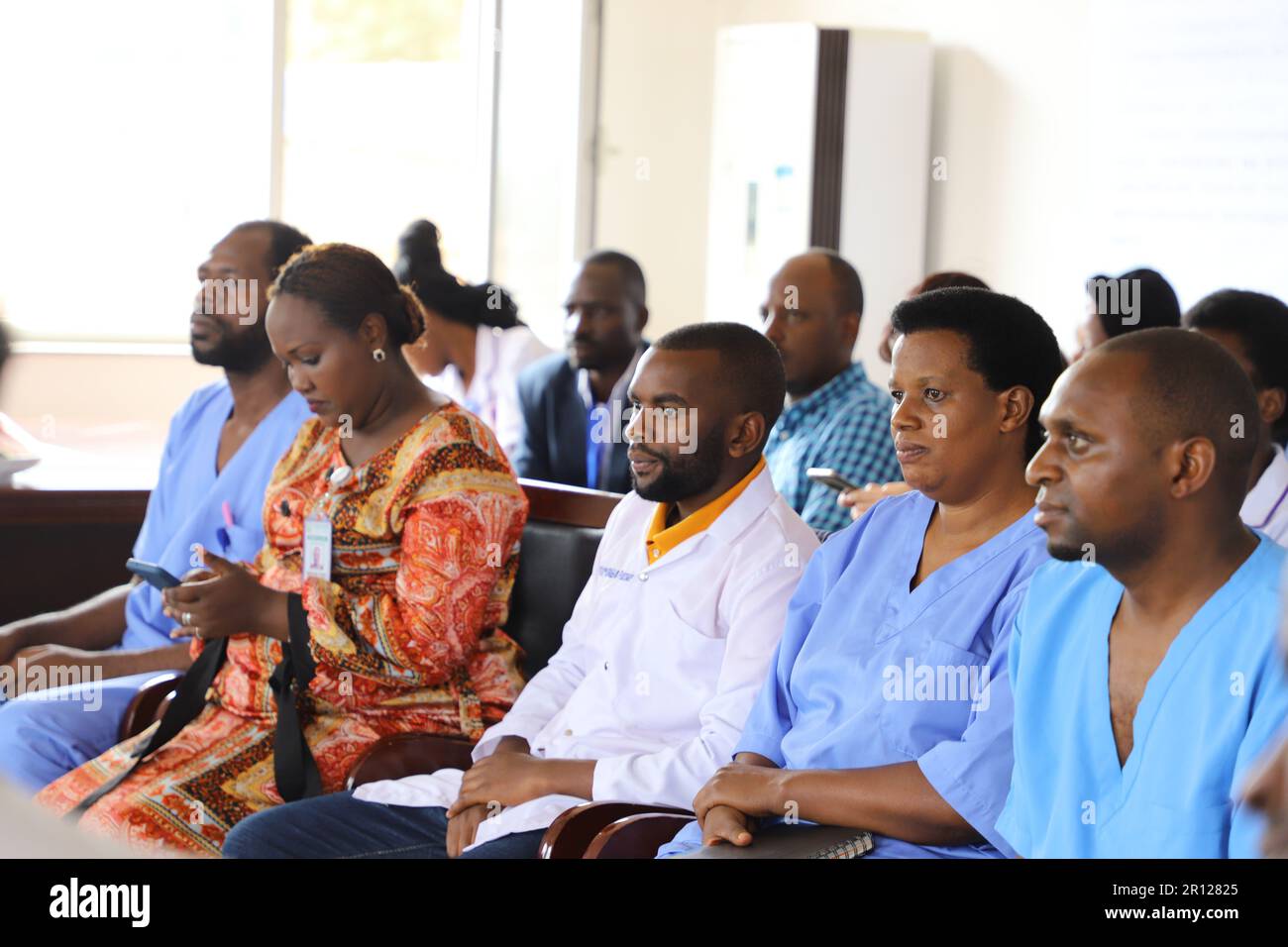 Kigali, Rwanda. 10th May, 2023. Rwandan medical doctors and nurses ...