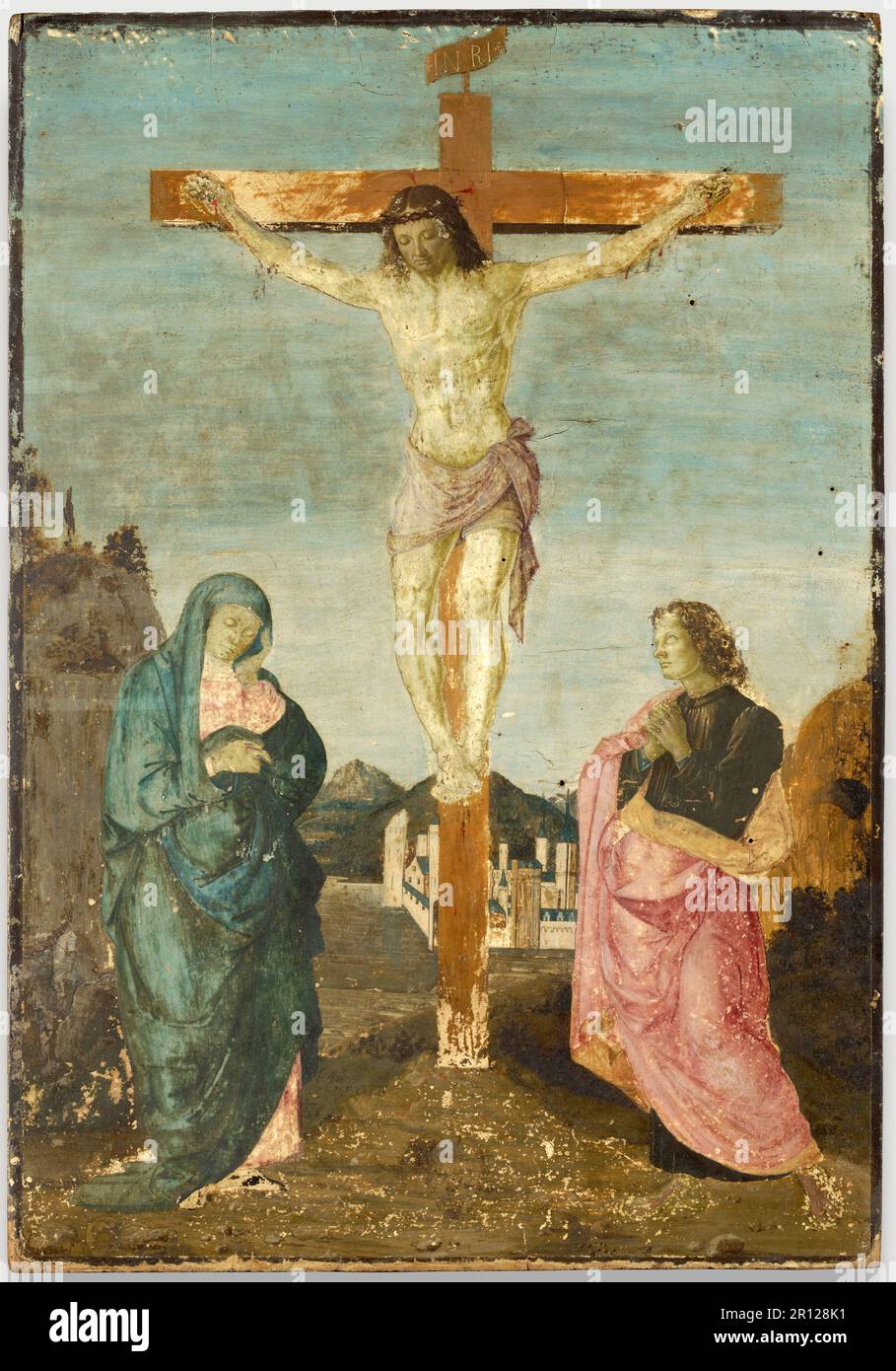 Christ on cross italian hi-res stock photography and images - Alamy
