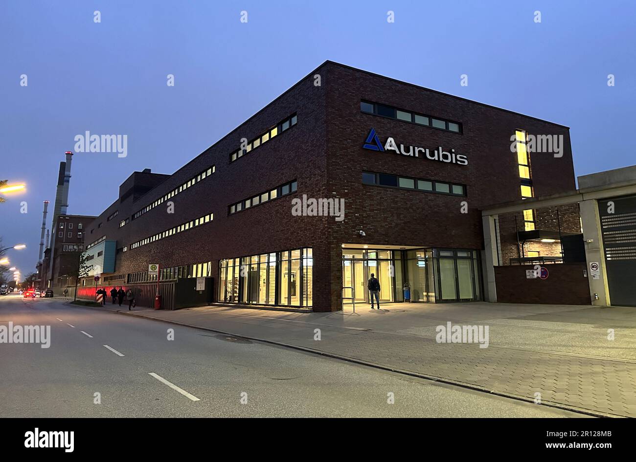 Hamburg, Germany. 11th May, 2023. A building of the copper producer ...