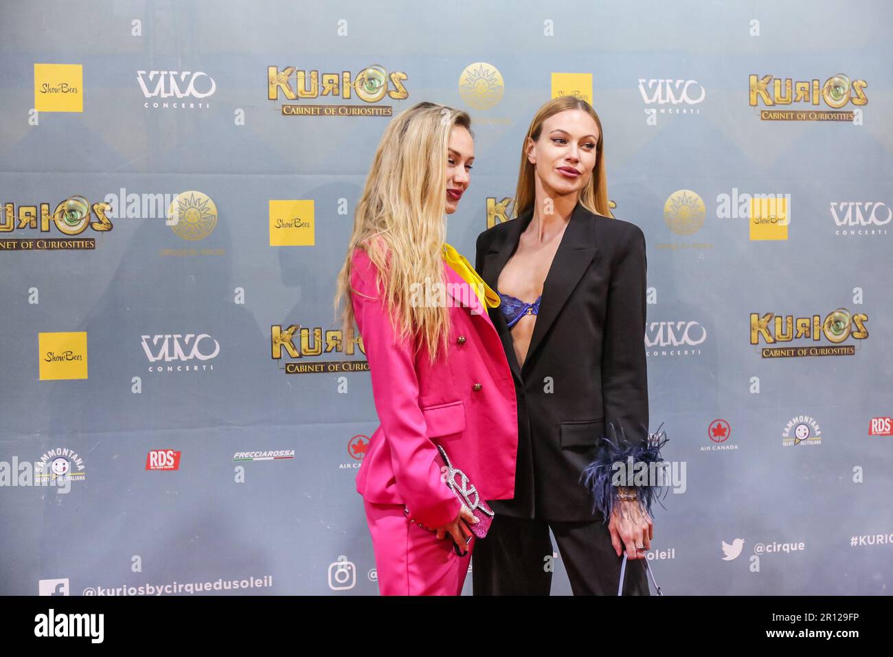 Piazzale Cuoco, Milan, Italy, May 10, 2023, Giada Todesco and Taylor ...