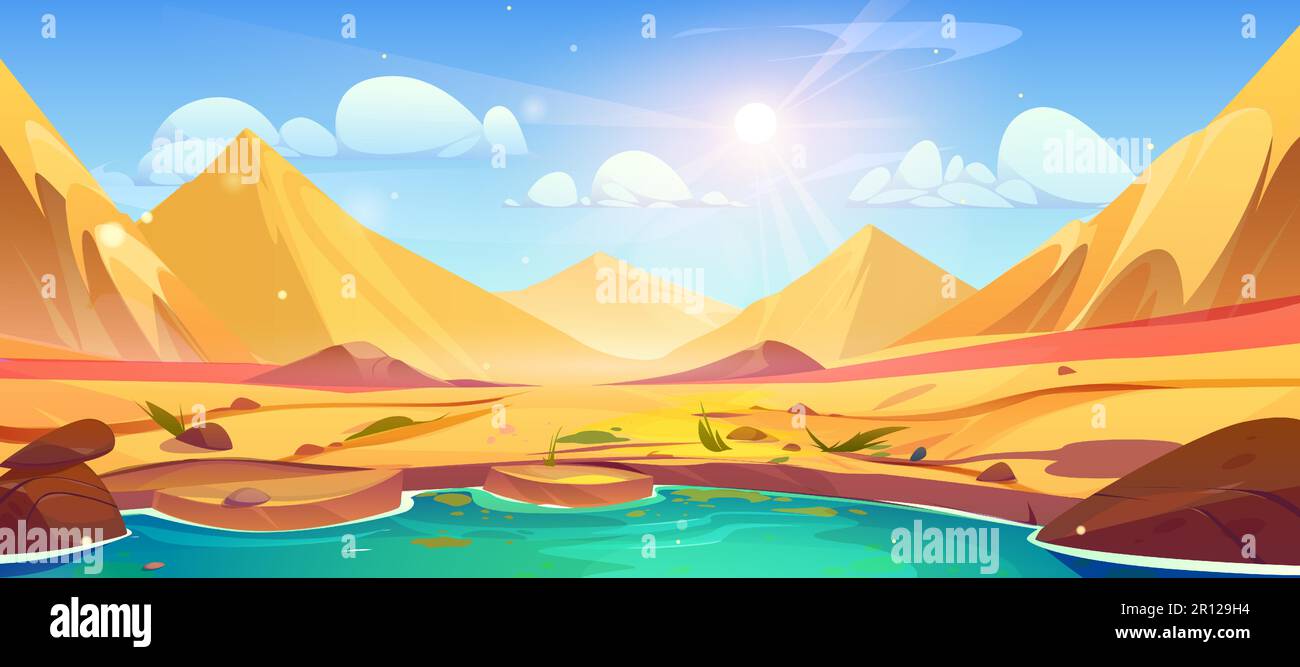 Sahara Desert Cartoon