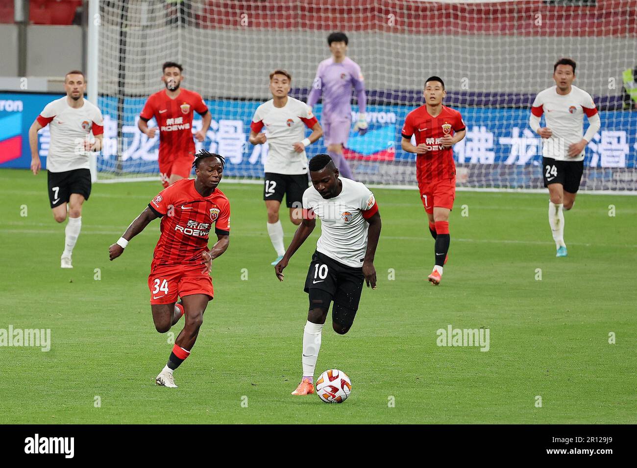 Shanghai, China, 10 May, 2023. Shanghai Port Football Club defeated ...