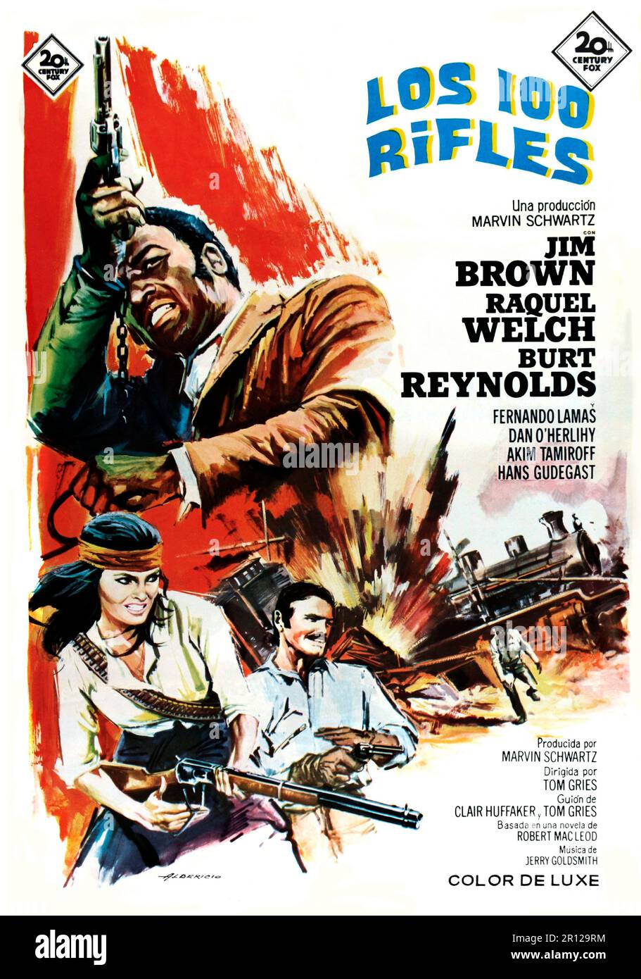 100 RIFLES (1969), directed by TOM GRIES. Credit: 20TH CENTURY FOX ...