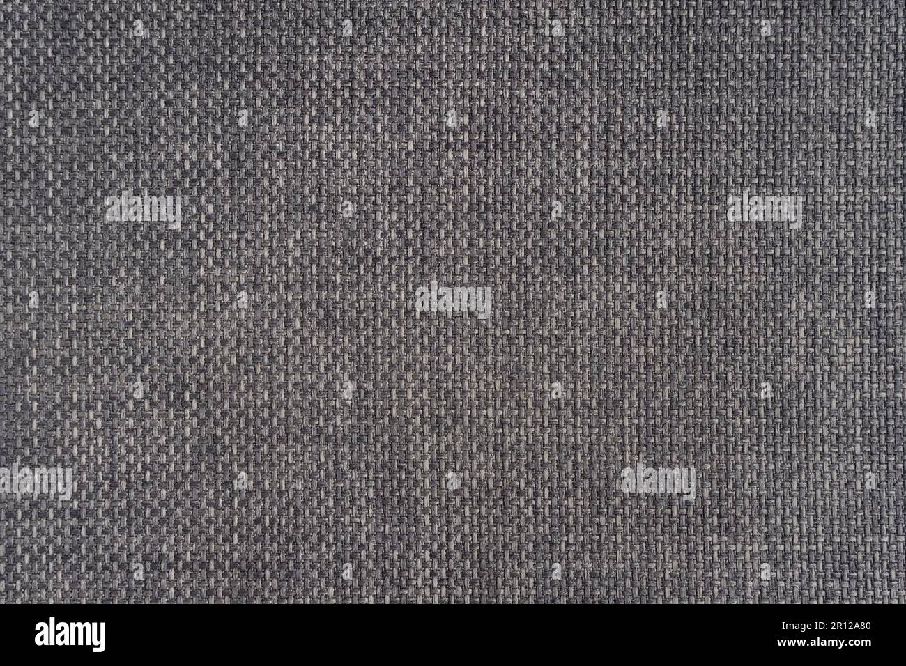 Jacquard woven upholstery, gray coarse fabric texture. Textile ...