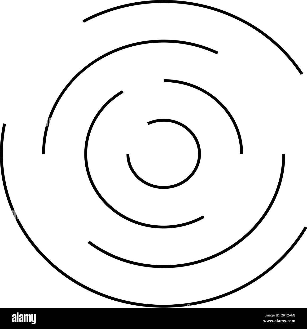 Interrupted Signal Stock Vector Images Alamy