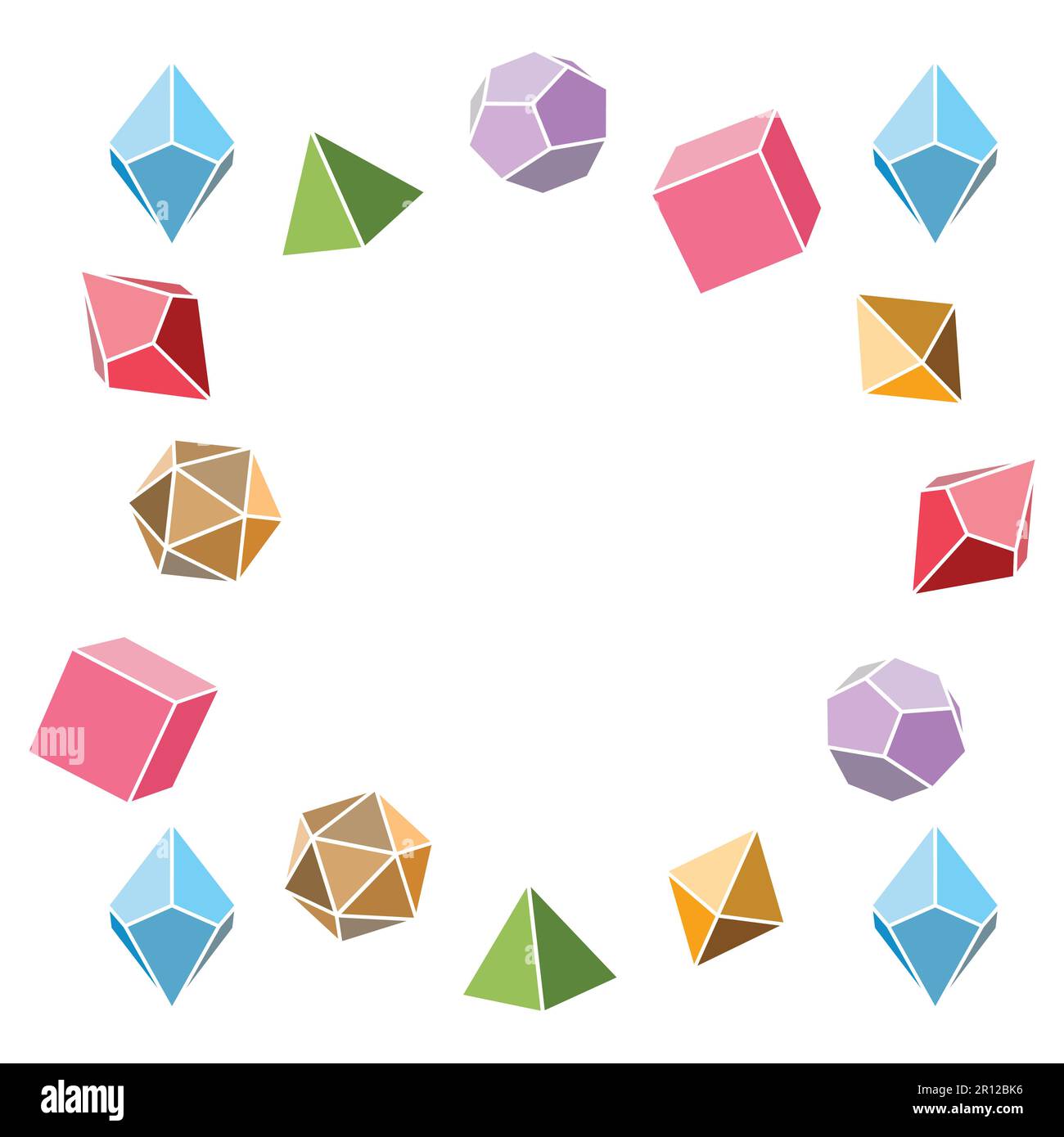 Multicolored border decoration hi-res stock photography and images - Alamy